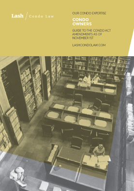 Condo Resources – Lash Condo Law